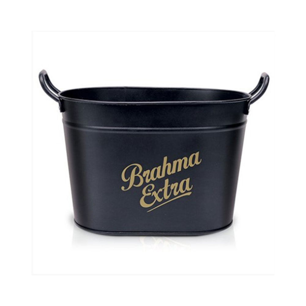 Balde para Cerveja Oval em Alumínio 5L Brahma Extra - Alumiart Falcão ...