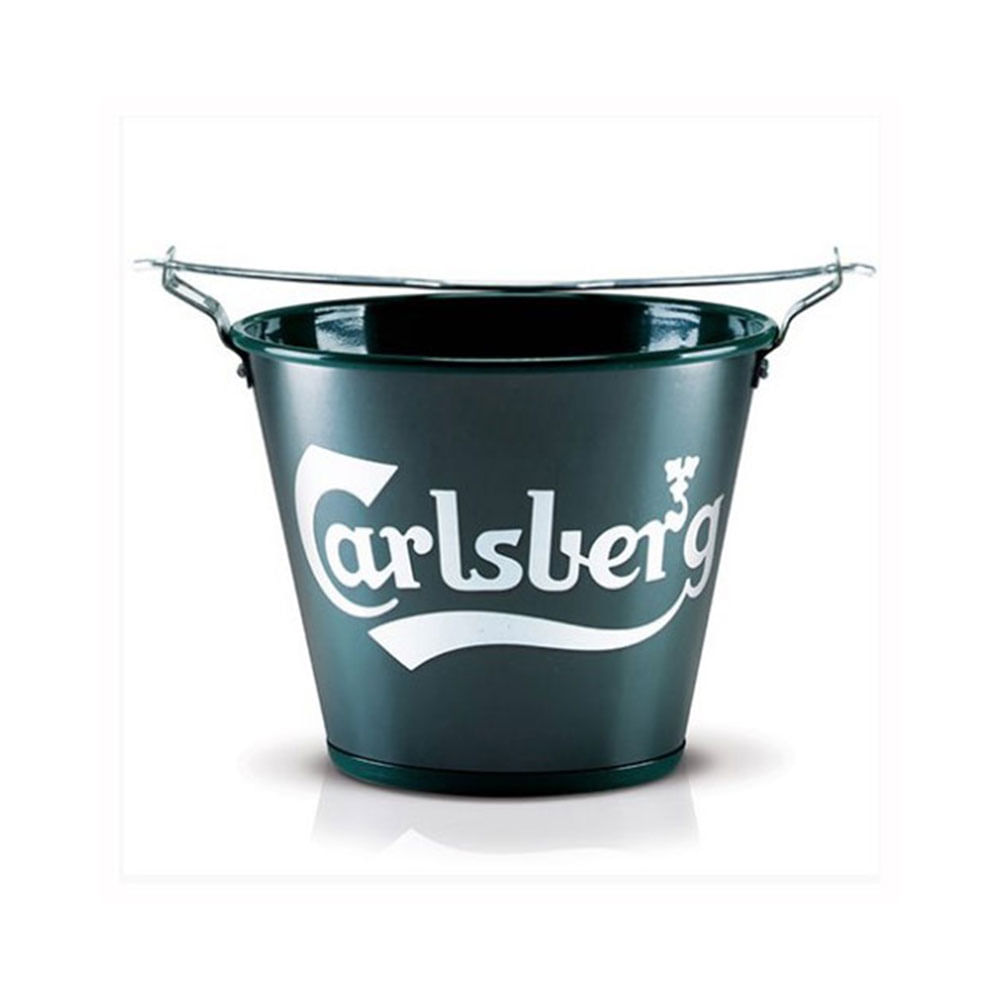 Balde para Cerveja em Alumínio 5L Carlsberg - Alumiart Falcão - Camicado